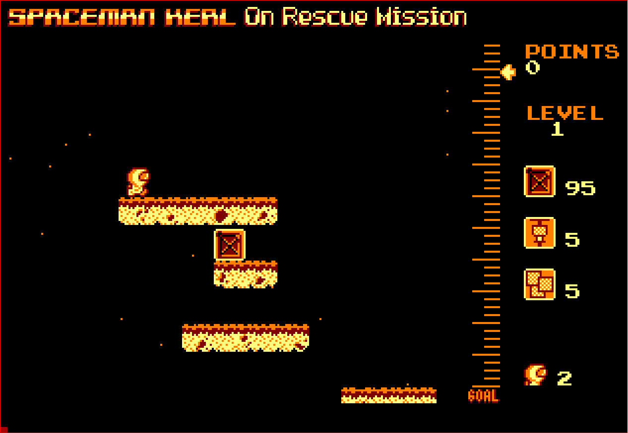 Spaceman Kerl v1.01 (Sinclair ZX Spectrum Game) – Retro Veteran