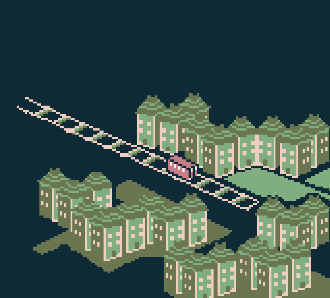 Train Bandits v2021.10.01 (Nintendo Game Boy (Color) Game) – Retro Veteran